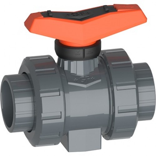 Ball valve type 546 Pro PVC-U With solvent cement sockets Inch ASTM ...